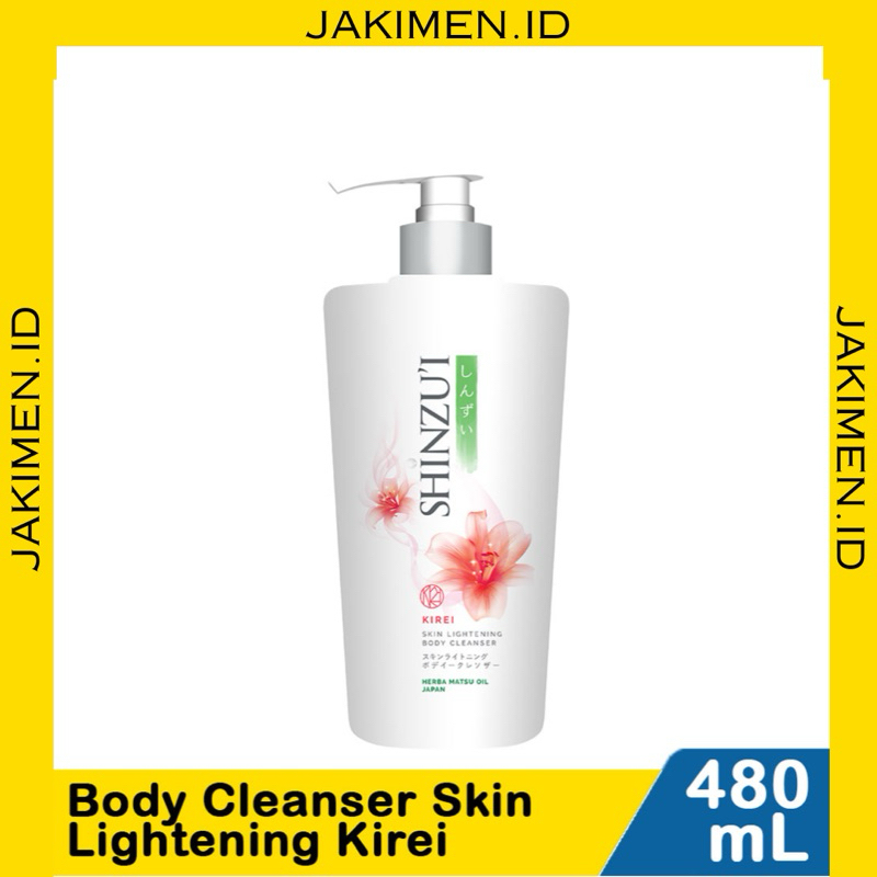 Jual Shinzu'i Body Cleanser Skin Lightening Kirei 480mL | Shopee Indonesia