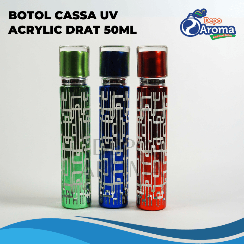 Jual Botol Parfum Cassa UV Acrylic Drat 50ml | Shopee Indonesia