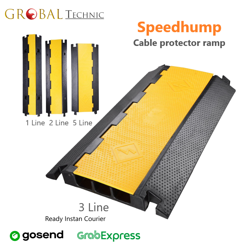 Jual Speedhump Cable Protector 1-5 Line / Polisi Tidur Pelindung Kabel Lalu Lintas / Cable Ramp ...