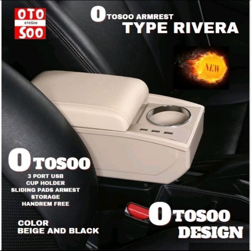 Jual OTOSOO ARMREST BRV BRIO MOBILIO CONSOLE BOX BRV BRIO MOBILIO USB PNP | Shopee Indonesia