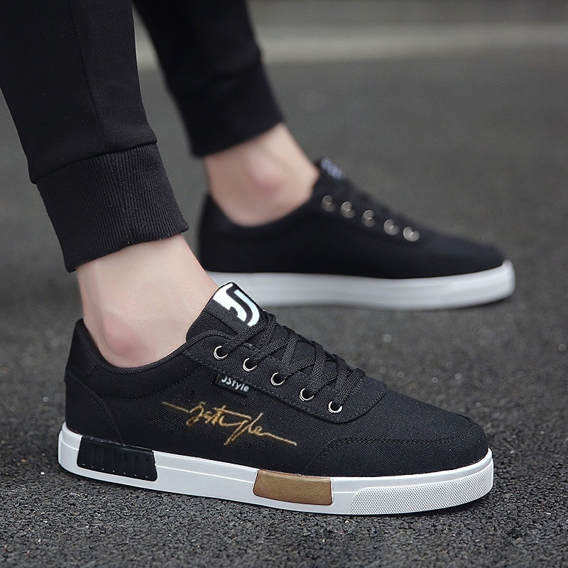 Jual JS Sepatu Pria Sneakers Import Spatu Cowok Sepatu Olahraga Laki ...