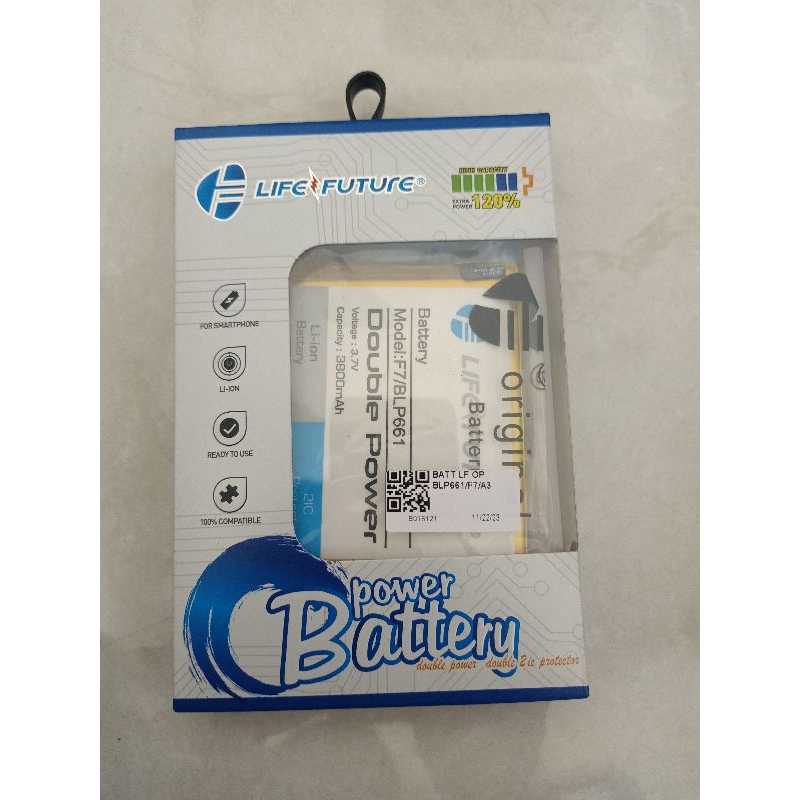Jual BATERAI HP LIFE FUTURE OPPO F7 / A3 BLP661 | Shopee Indonesia