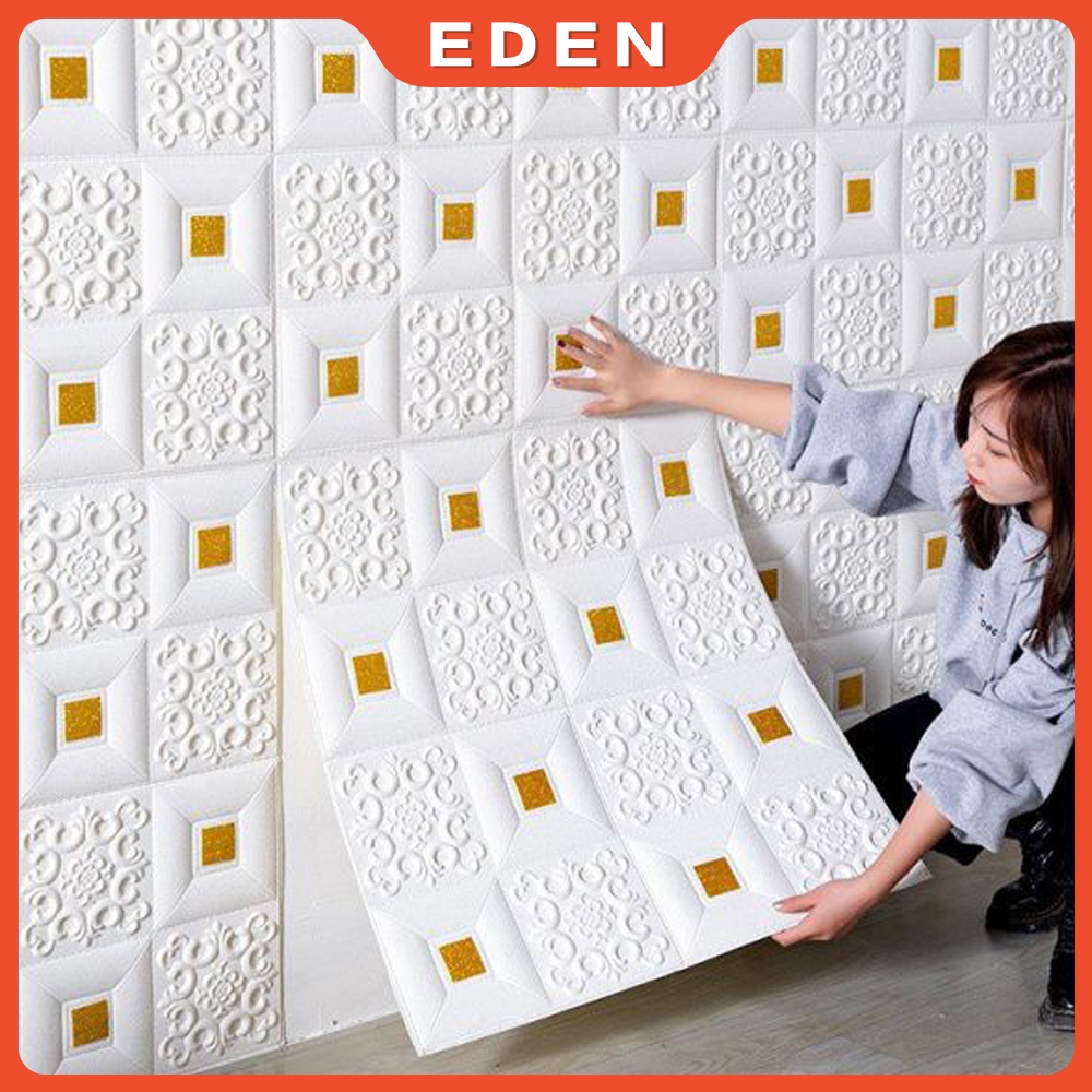 Jual Wallpaper Dinding 35x35cm Ceiling Wallpaper Sticker Dinding Busa ...