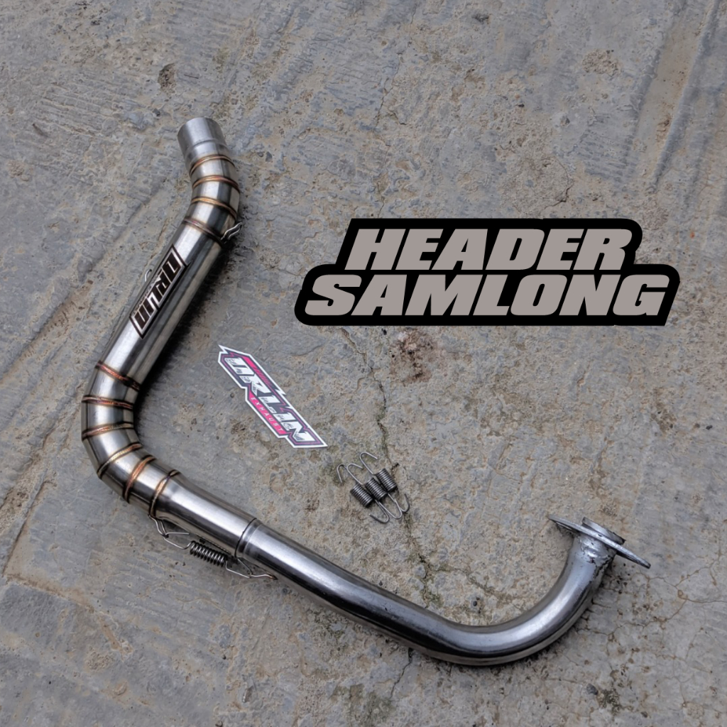 Jual Leheran Header Knalpot Samlong Vario Aerox Beat Mio Nmax Scoopy ...