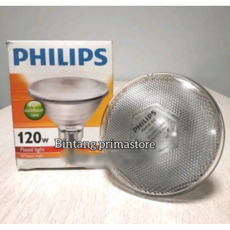 Jual Lampu PAR 38 / Flood Light 38 120 Watt Philips | Shopee Indonesia