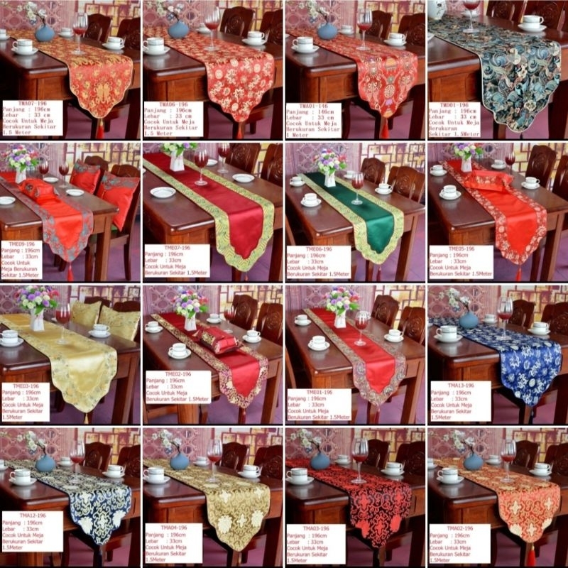 Jual Taplak Meja Table Premium Dekorasi Tema Imlek Sincia CNY 2026 ...