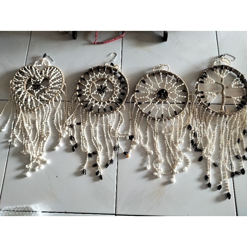 Jual DREAMCATCHER KERANG HIASAN KERANG BINTANG LOVE LABA POHON | Shopee ...