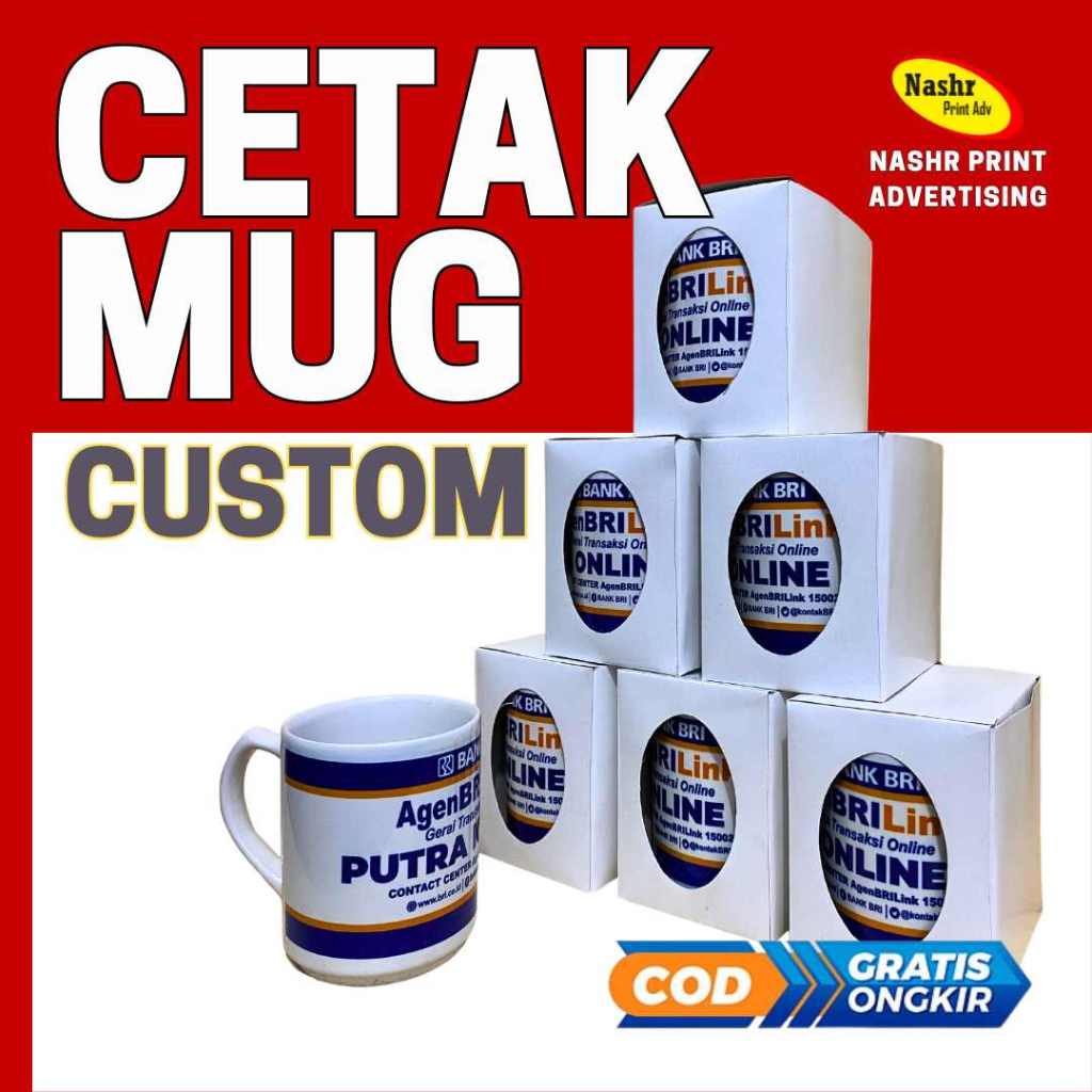 Jual MUG CUSTOM | MUG AESTHETIC | CETAK MUG CUSTOM & BOX | CETAK MUG ...