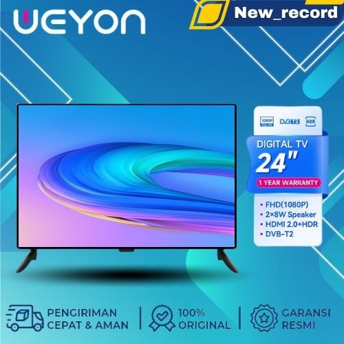 Jual [BIG SALE] TV DIGITAL LED 27 INCH DVB-T2 FULL HD 1080P SUPPORT USB ...