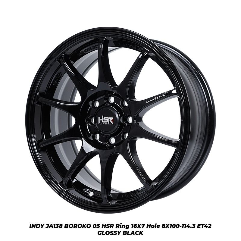 Jual VELG MOBIL BRIO SWIFT JAZZ YARIS INDY JK5043 BOROKO 05 Velg Ring 16 Lebar 7 Baut 8 PCD ...