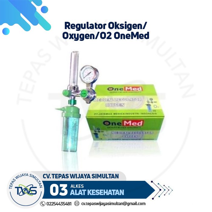 Jual Regulator Oksigen Oxygen O2 OneMed | Shopee Indonesia