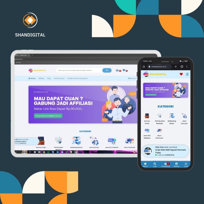 Jual Script Web Toko Online Digital & Fisik | Shopee Indonesia