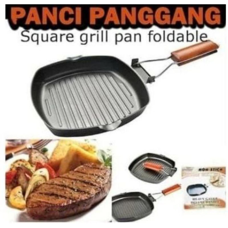 Jual GSF BBQ Panggangan Kotak 4517 - BBQ Grill Pan - Alat Barbeque ...