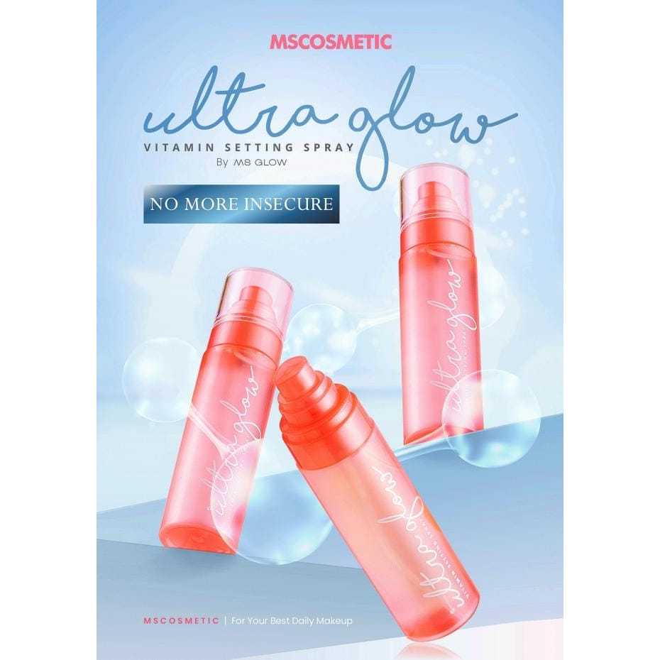 Jual NEW ULTRA GLOW SETTING SPRAY MSGLOW ORIGINAL BARCODE | Shopee ...