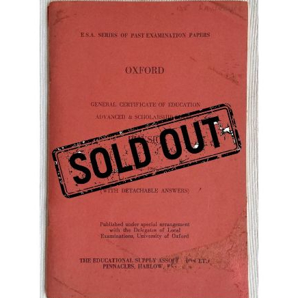 Jual VINTAGE OXFORD PHYSICS TEXTBOOK - Physics A Level Past Examination ...