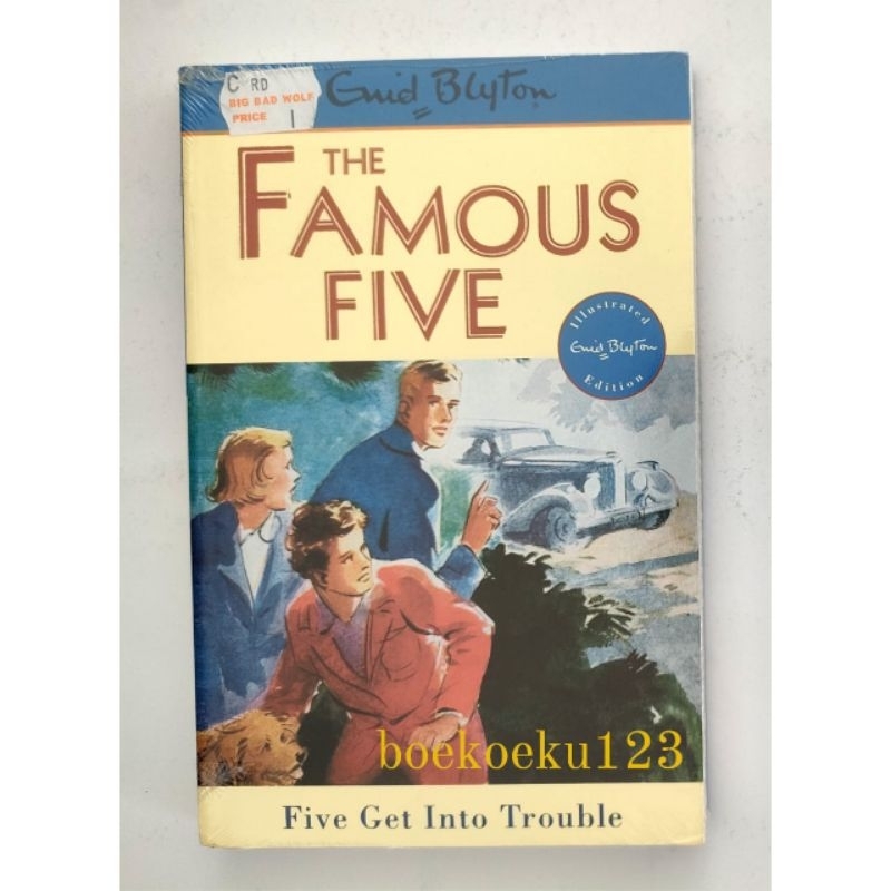 Jual NOVEL ENID BLYTON THE FAMOUS FIVE - FIVE GET INTO TROUBLE | Shopee ...