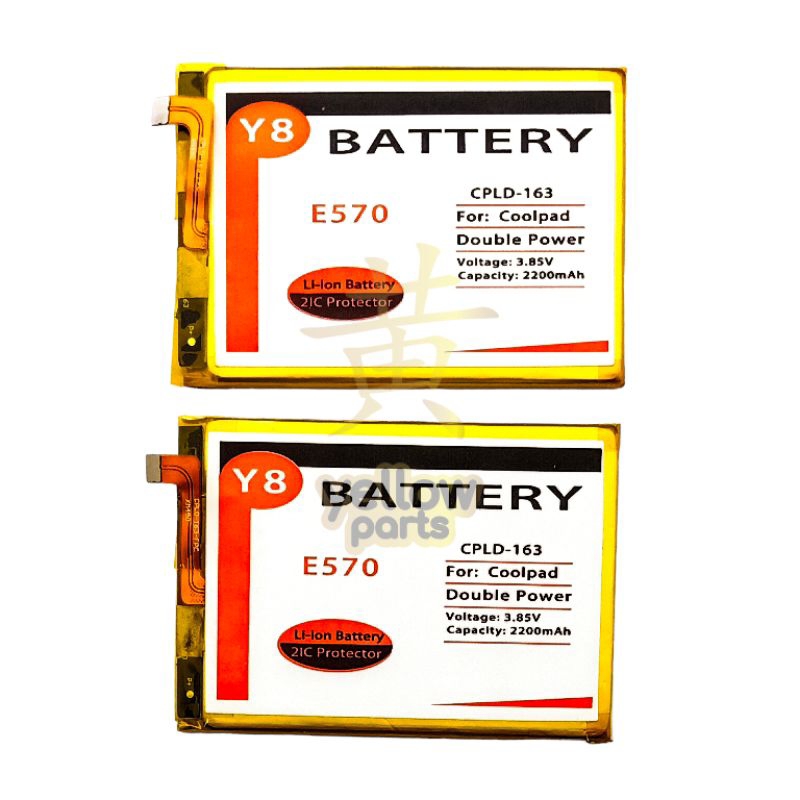 Jual BATTERY BATRE BATERAI COOLPAD E570 Y8 DOUBLE POWER | Shopee Indonesia