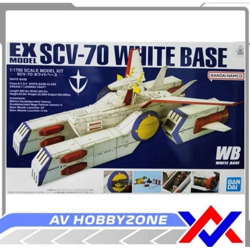 Jual EX Model Whitebase (1/1700) Bandai | Shopee Indonesia