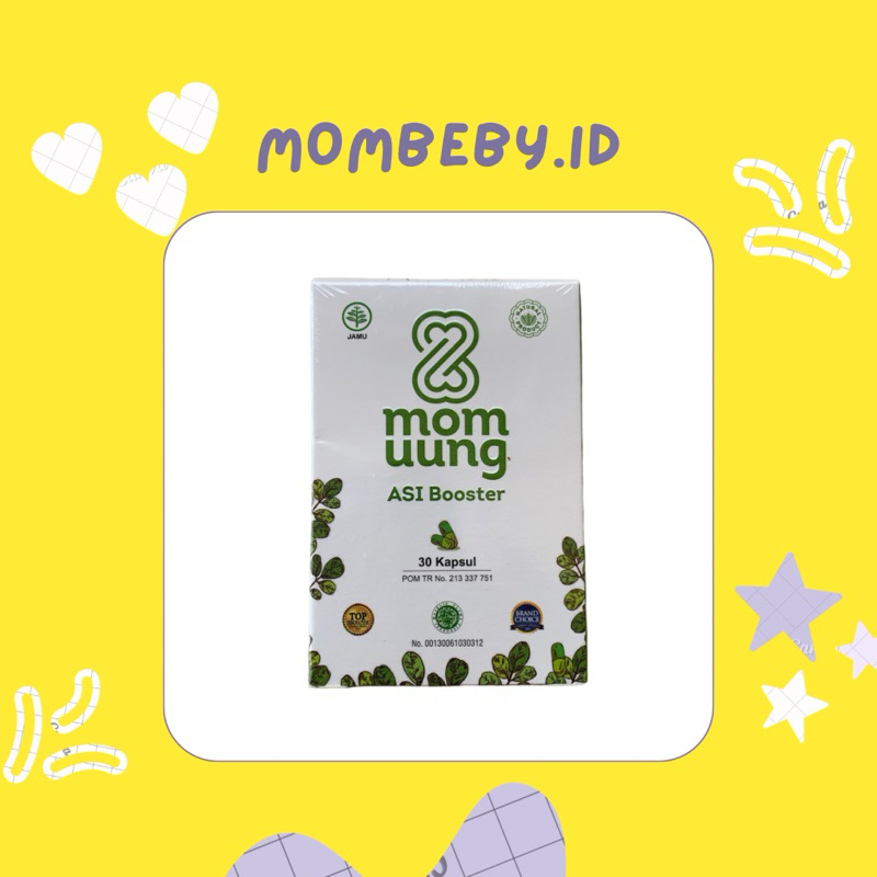 Jual MOM UUNG ASI BOOSTER 30 CAPSULE | PELANCAR ASI | Shopee Indonesia