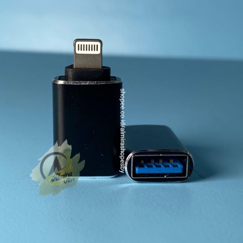 Jual Konverter OTG iPhone Lightning To USB 3.0 Converter Adapter ...