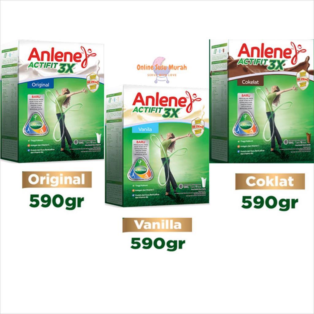 Jual ANLENE ACTIFIT 3X 590GR | Shopee Indonesia