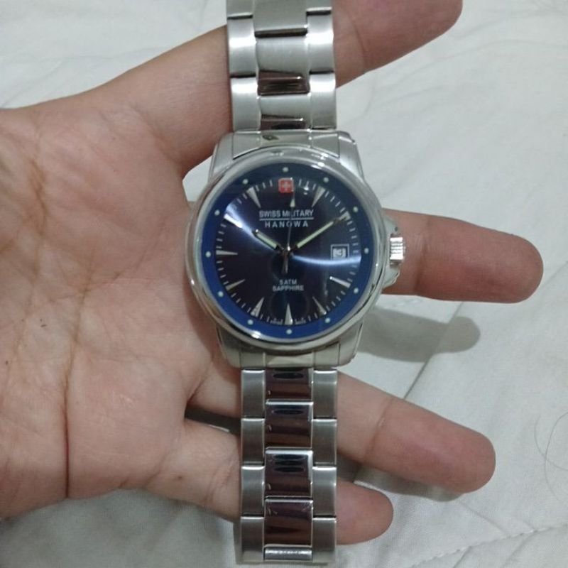 Jual JAM TANGAN SWISS MILITARY HANOWA ORI BELI DI SWISS | Shopee Indonesia