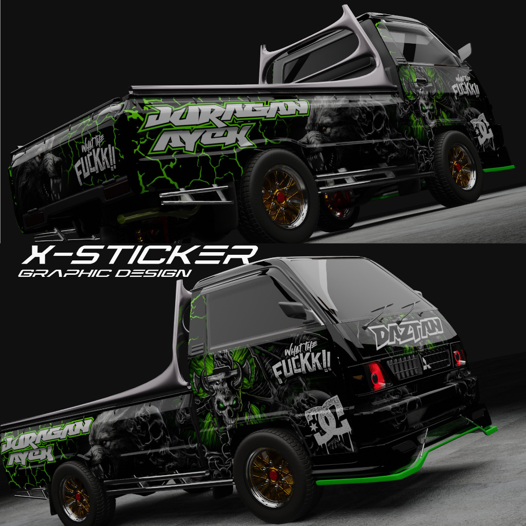 Jual decal sticker L300 full body | Shopee Indonesia