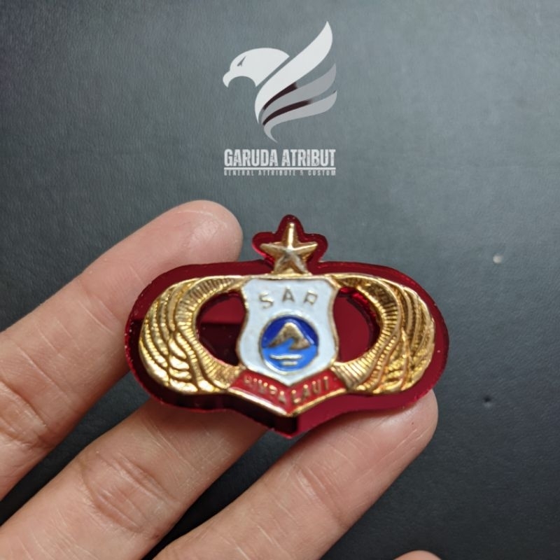 Jual Wing Pin SAR Rimba Laut Polri Premium | Shopee Indonesia