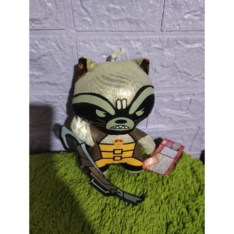 Jual Marvel rocket raccoon roket rakun guardians of the galaxy | Shopee ...
