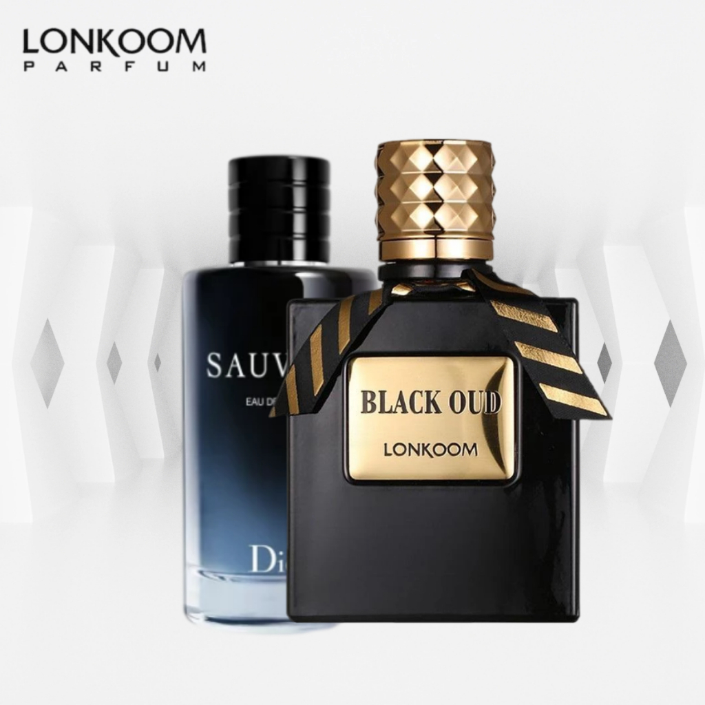 Jual LONKOOM Black Oud 100ml Parfum Black Oud Parfum Men Women Tahan ...
