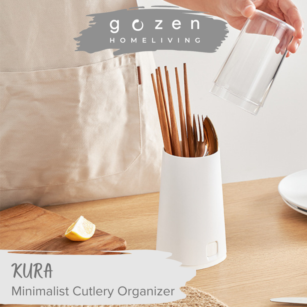 Jual GOZEN - KURA Container Alat Makan Estetika Wadah Storage Alat ...