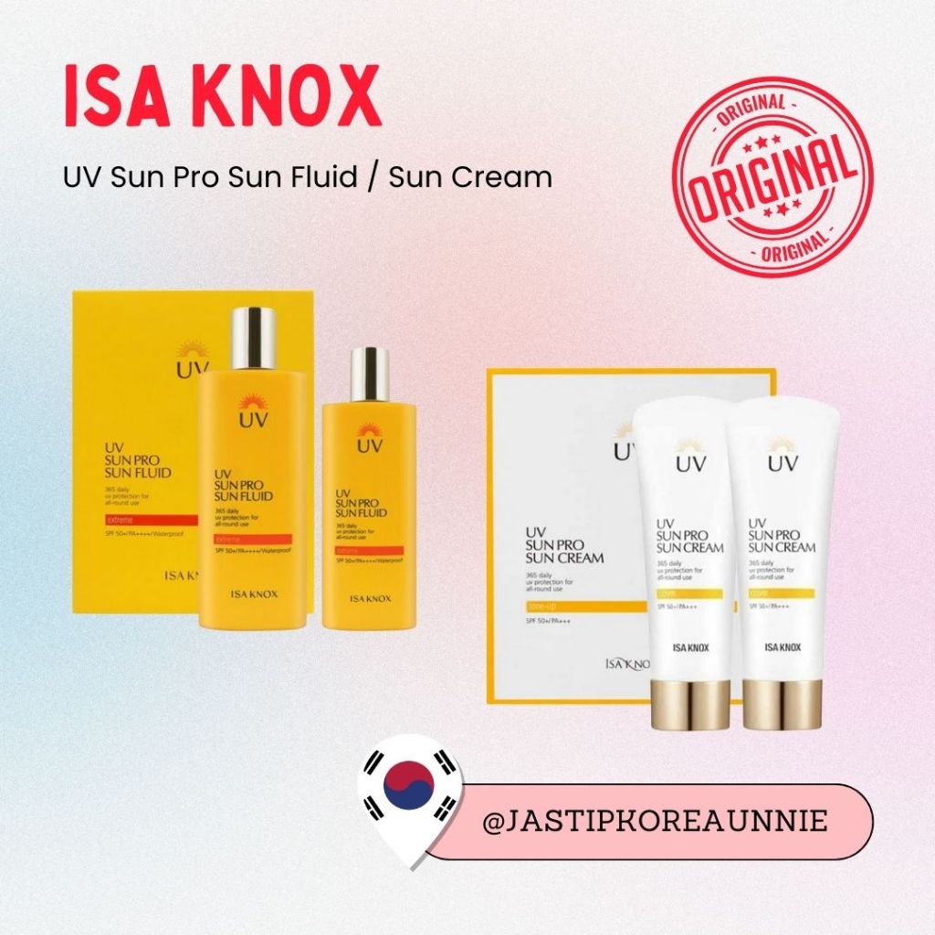 Jual READY STOCK! ISA KNOX - Sun Pro Sun Fluid / Sun Cream | Shopee Indonesia