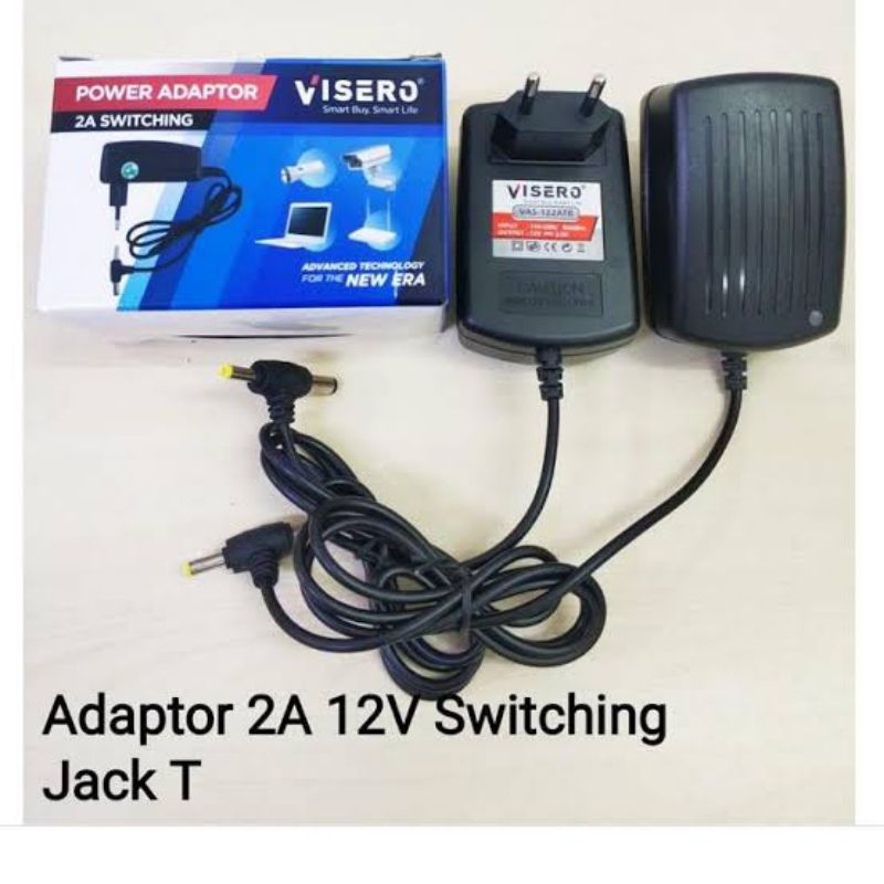 Jual Adaptor 12 Volt 2 Ampere Visero | Shopee Indonesia