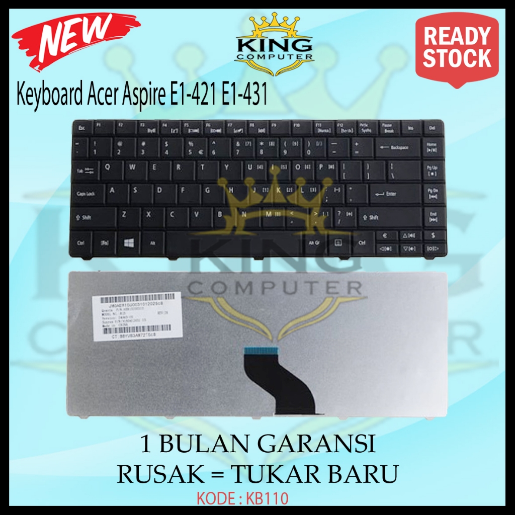 Jual Keyboard Acer Aspire E1 431 E1 421 E1 421g E1 471 E1 471g E1 451