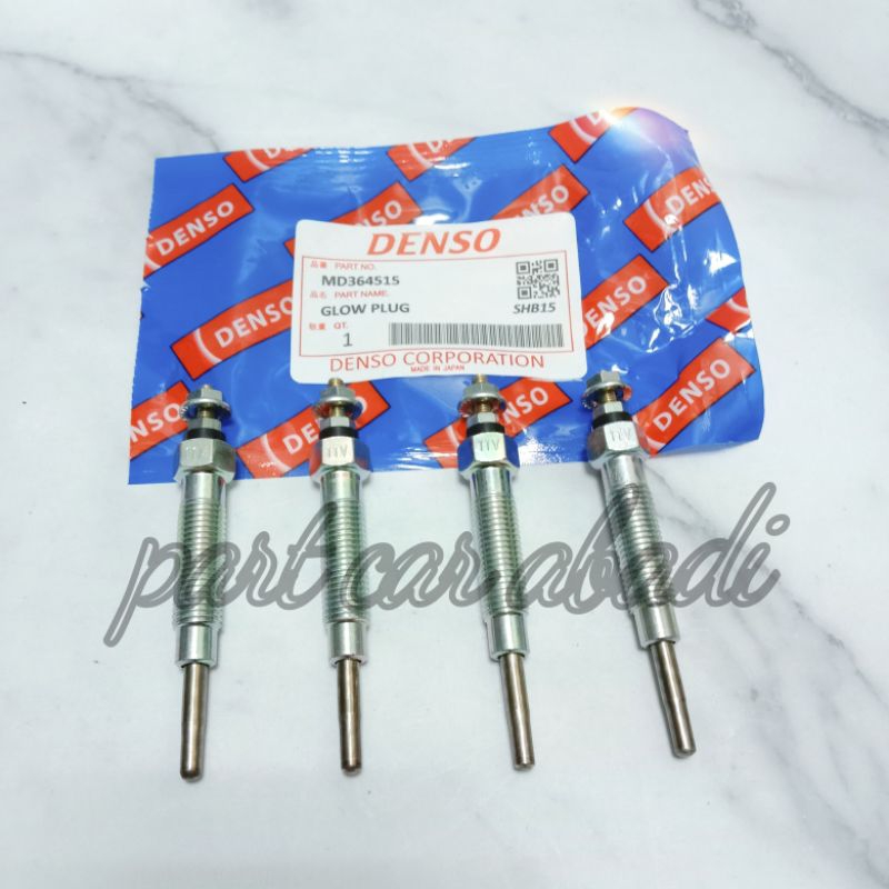 Jual Busi Pemanas / Glow Plug 1Set 4Pc Asli Denso L300 Diesel New Kuda ...