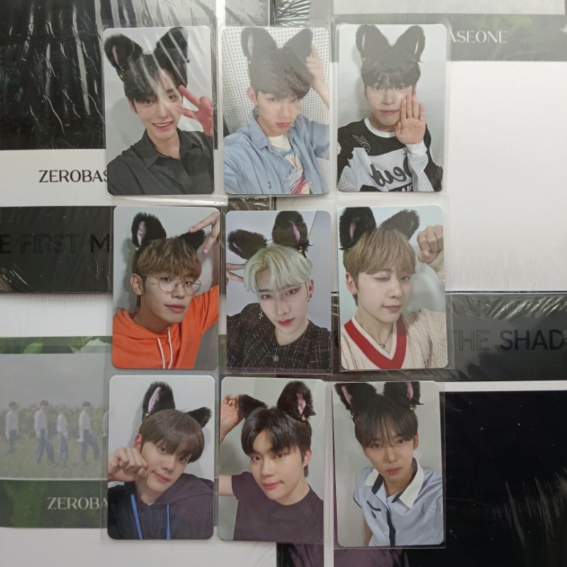 Jual photocard zerobaseone zb1 yujin makestar cat ver | Shopee Indonesia