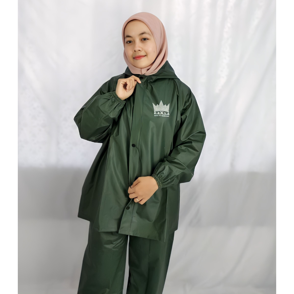Jual DEXLA Jas Hujan Atasan + Celana Setelan Pria Wanita PVC by DEXLA PRODUCTION Pria Wanita ...