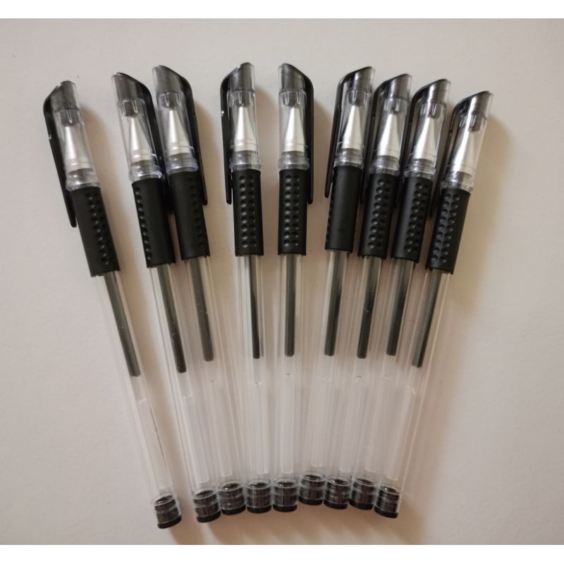 Jual Pulpen tinta hitam pulpen gel hitam | Shopee Indonesia