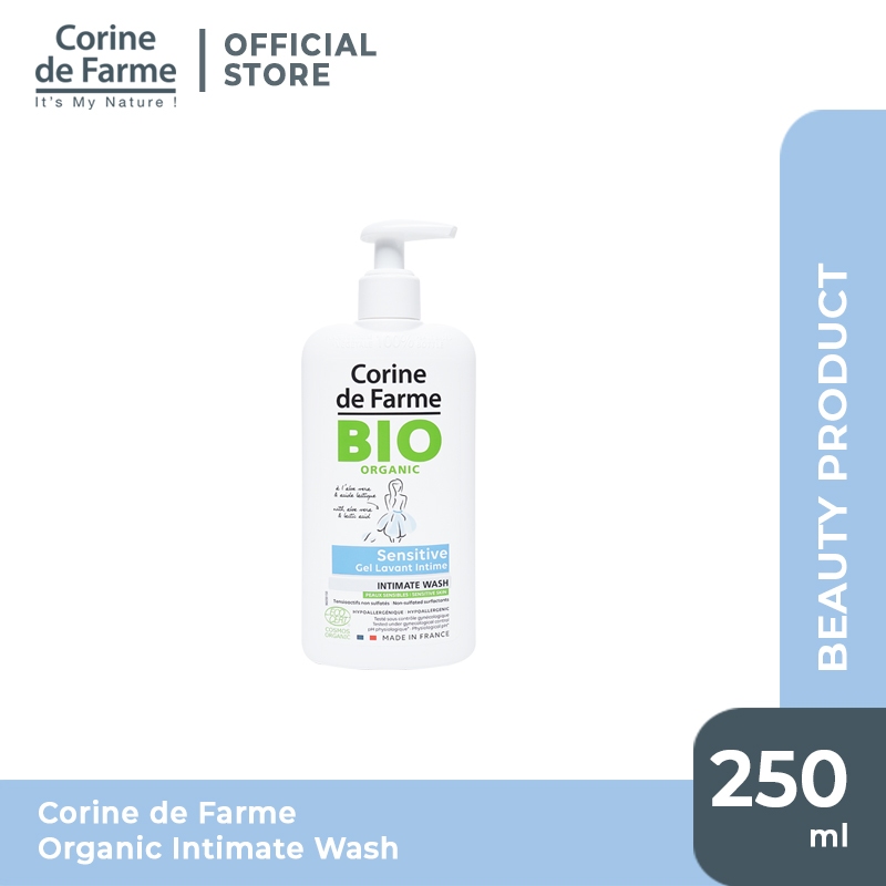 Jual Corine de Farme - Bio Organik Intimate Gel Sensitive 250ml | Shopee Indonesia