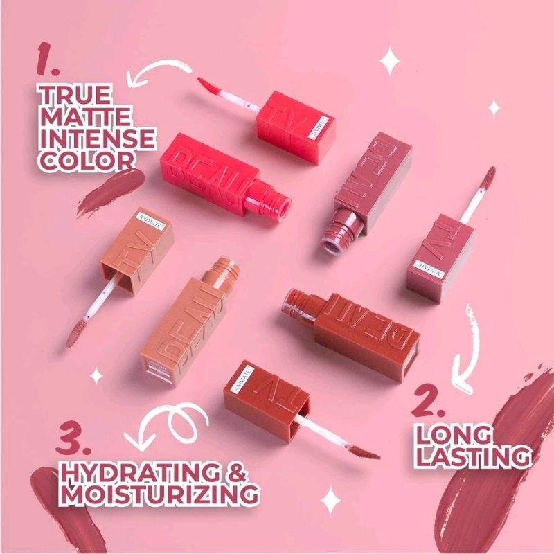 Jual Animate Nourishing Beauty Lip Cream 4ml | Shopee Indonesia