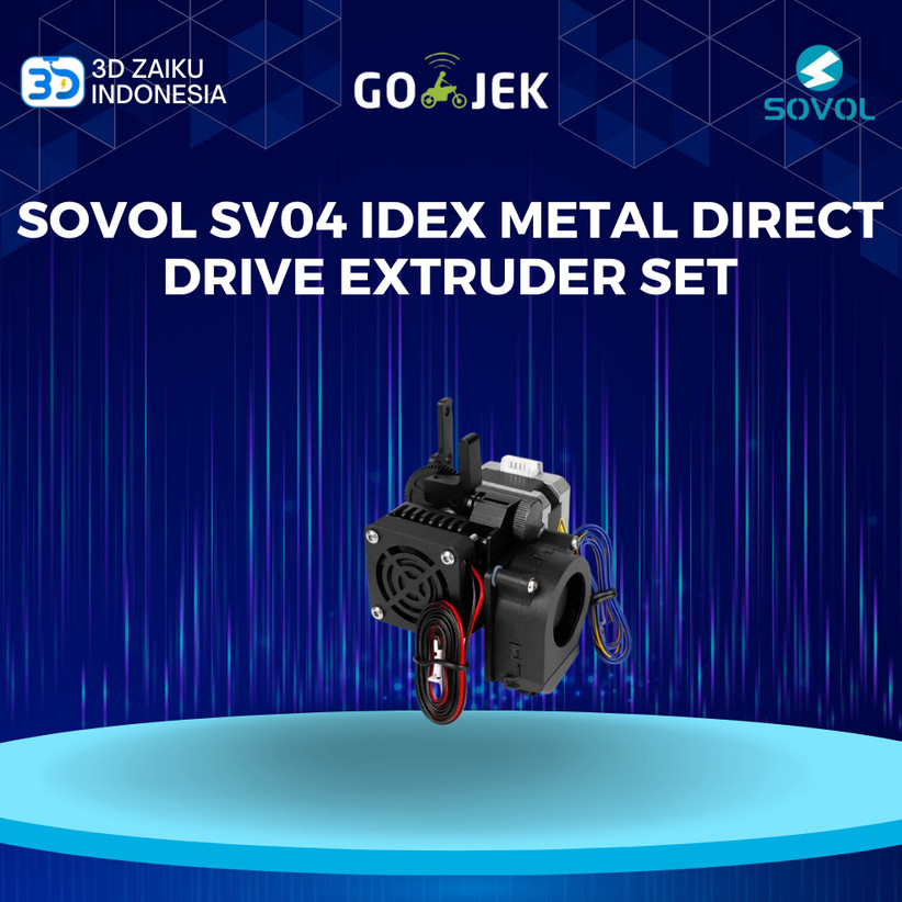 Jual Original Sovol SV04 IDEX Metal Direct Drive Extruder Set - Left ...