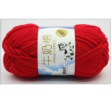 Jual Benang Rajut Milk Catton 5Ply 1-50 Warna /Benang Rajut Katun Susu ...