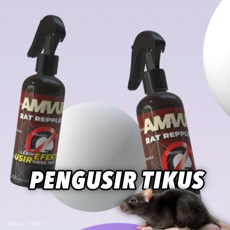 Jual PENGUSIR TIKUS AMVUH/SPRAY ANTI TIKUS 250ML | Shopee Indonesia