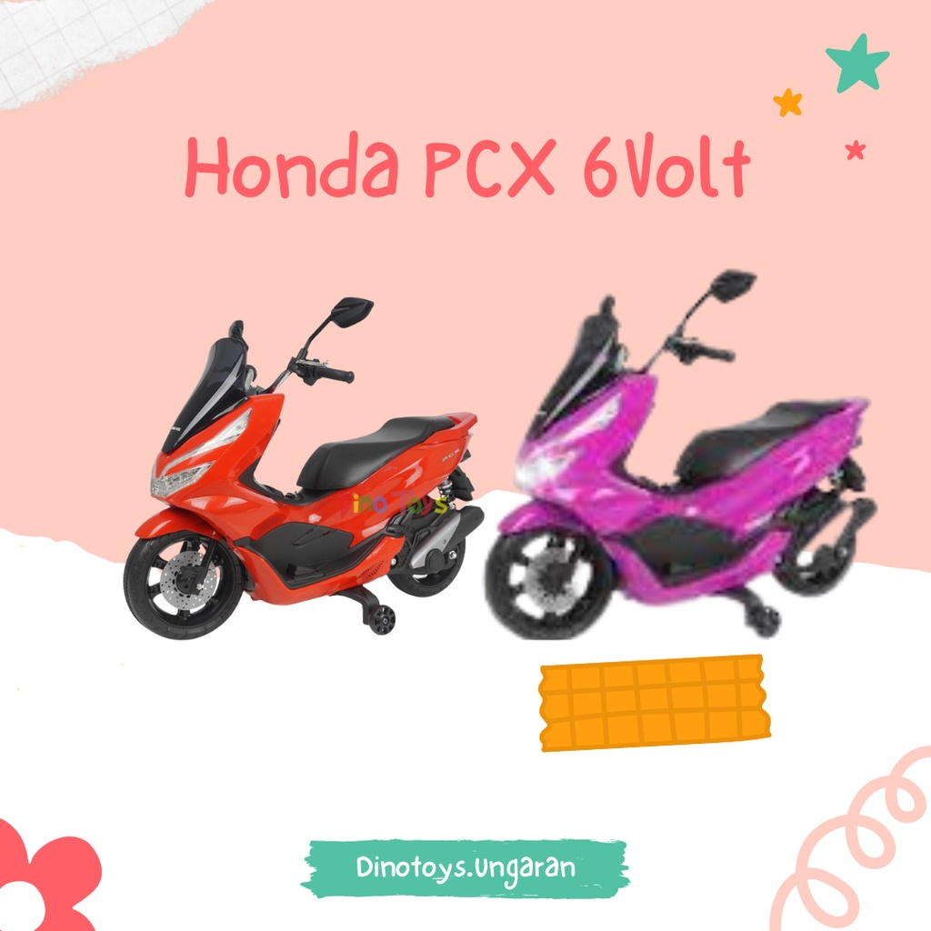 Jual Motor Aki Anak PCX M988 DINO TOYS UNGARAN MOTOR AKI PCX | Shopee ...