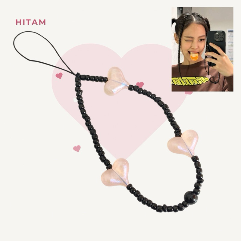 Jual STRAP HP LOVE inspired by BLACKPINK / phone strap | Shopee Indonesia