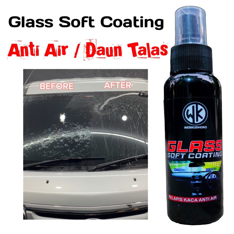 Jual Kaca Mobil Efek Daun Talas Glass Soft Coating Pelapis Kaca Anti ...