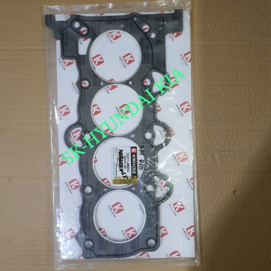 Jual PAKING PACKING GASKET CYLINDER HEAD KIA ALL NEW RIO CERATO HYUNDAI GRAND AVEGA i20 - ASBES ...