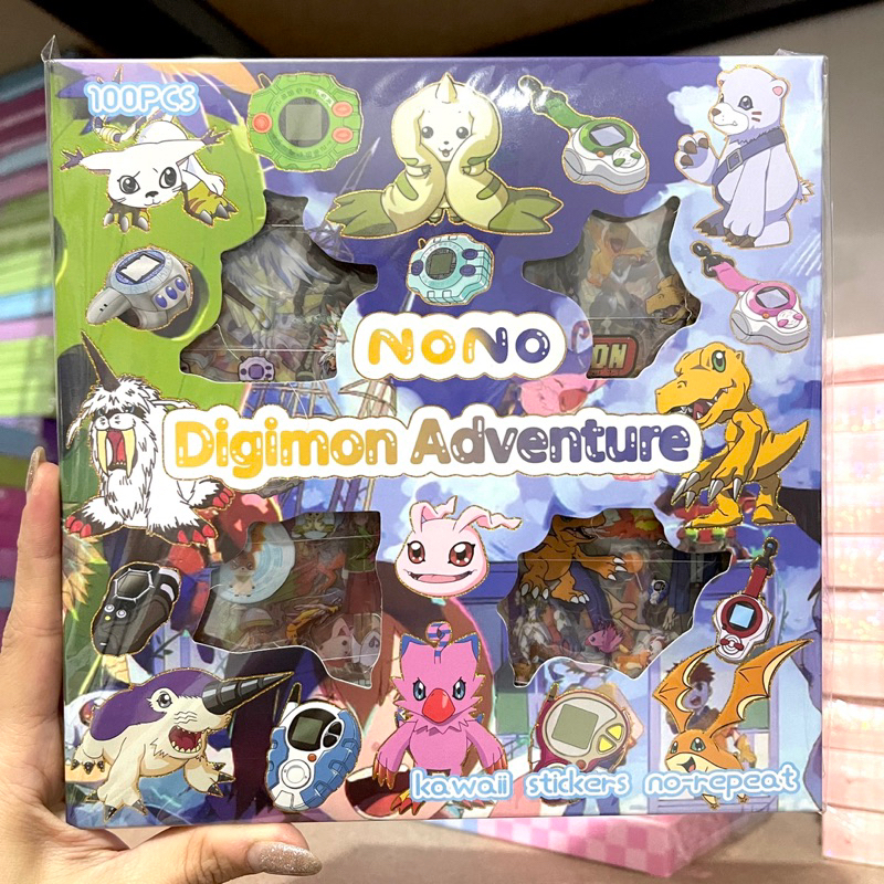 Jual [PSS] STIKER NONO DIGIMON ADVENTURE ISI 100 LEMBAR | STIKER VIRAL ...