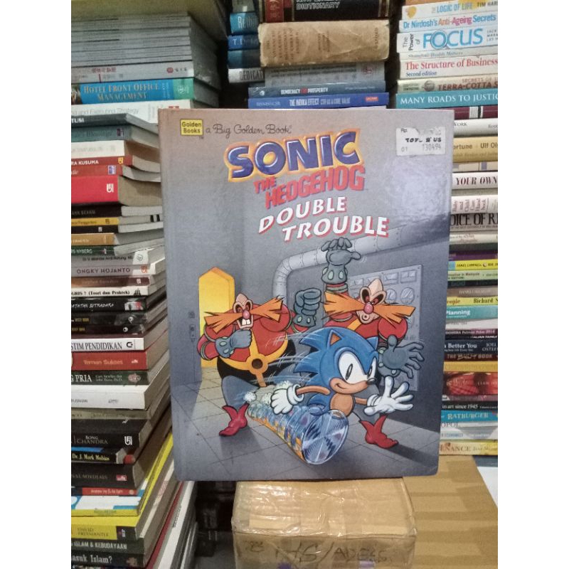 Jual BUKU IMPORT ANAK SONIC THE HEDGEHOG DOUBLE TROUBLE | Shopee Indonesia