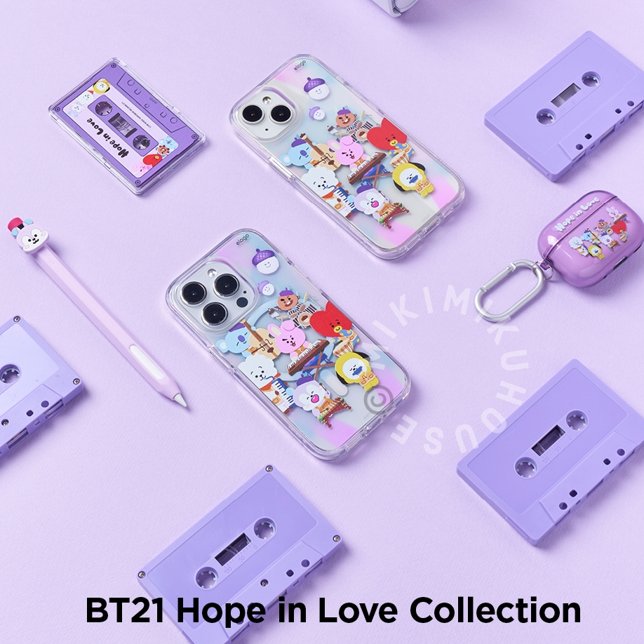 Jual ELAGO BT21 AIRPODS CASE PRO 2 HOPE IN LOVE COLLECTION CASE CASING ...